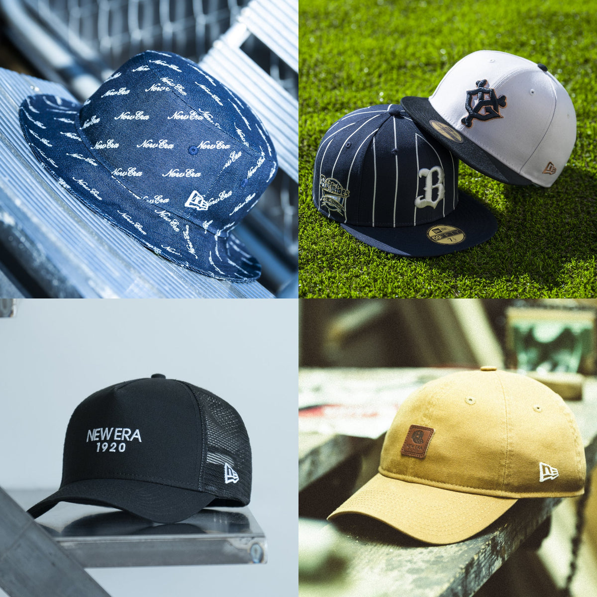 4/8 10:00 発売 Denim Monogram / NPB / NEW ERA 1920 / Leather Patch | ニューエラオンラインストア