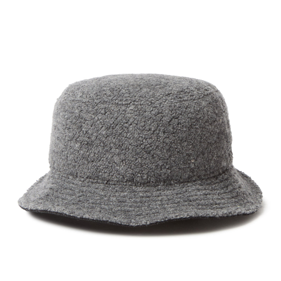 バケット01 RE:NEWOOL ボアフリース ダークグレー | アウトドア | ニューエラオンラインストア