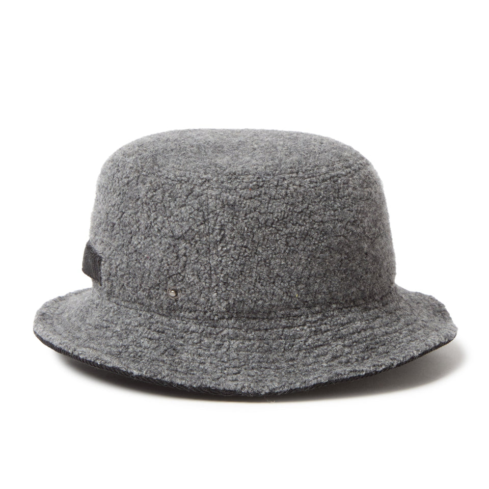 バケット01 RE:NEWOOL ボアフリース ダークグレー | アウトドア | ニューエラオンラインストア