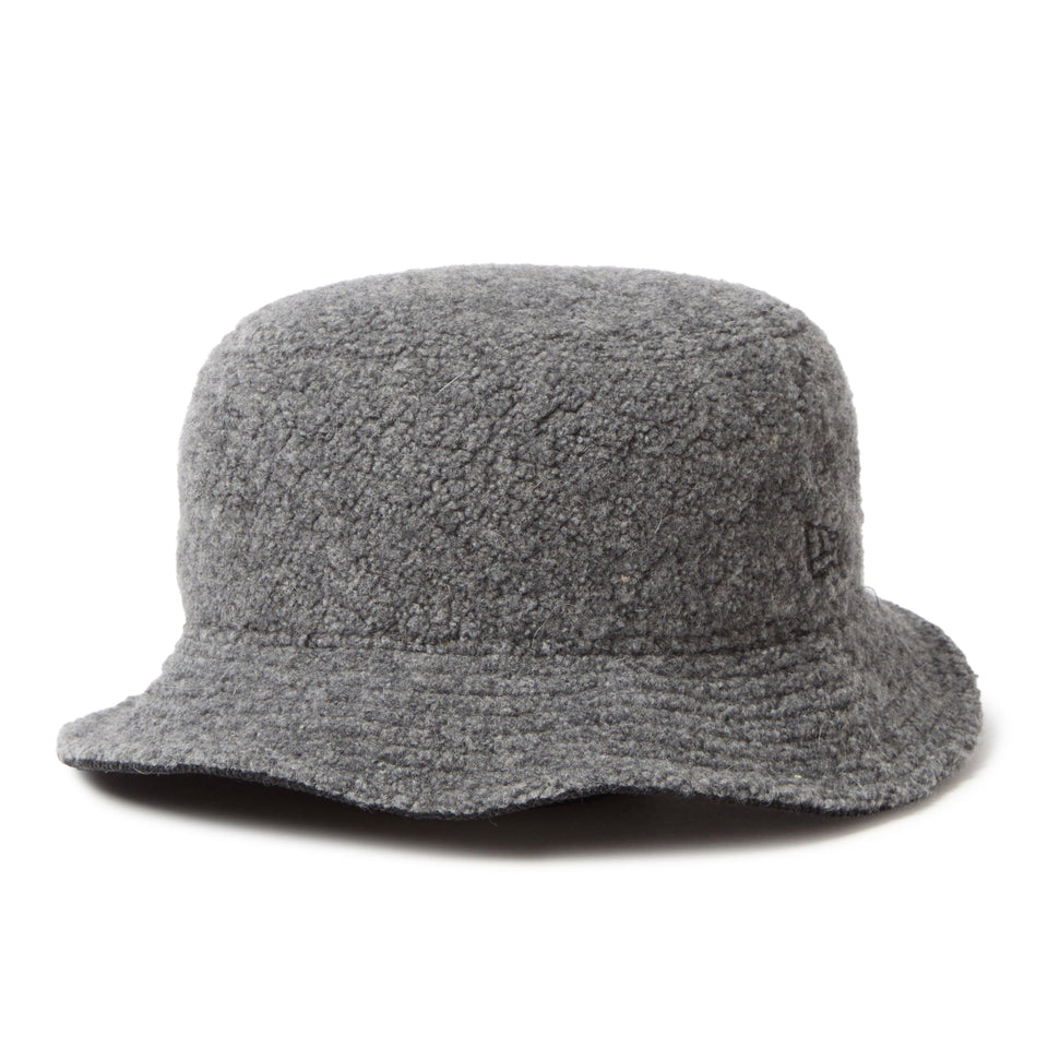 バケット01 RE:NEWOOL ボアフリース ダークグレー | アウトドア | ニューエラオンラインストア
