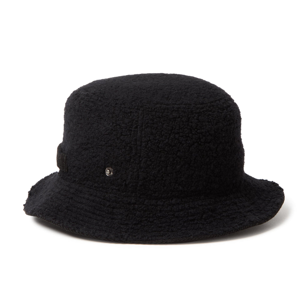 バケット01 RE:NEWOOL ボアフリース ブラック | アウトドア | ニューエラオンラインストア