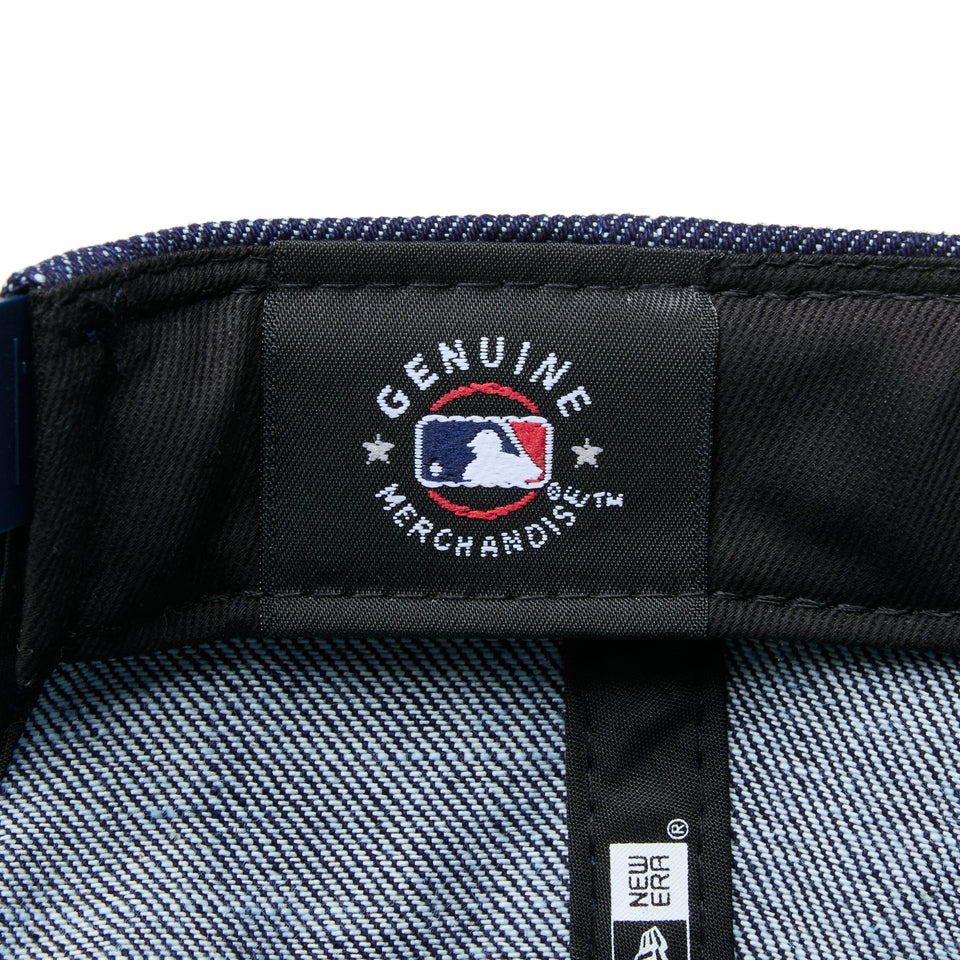 9FORTY A-Frame MLB Denim 2-Tone テキサス・レンジャーズ インディゴデニム ネイビースウェードバイザー | ニ ...