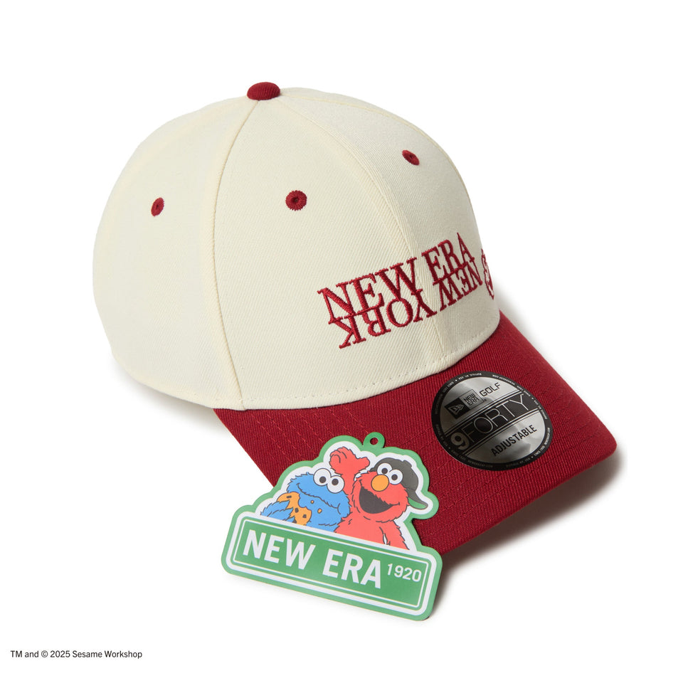 9FORTY SESAME STREET セサミストリート Elmo エルモ クロームホワイト レッドバイザー | ゴルフ | ニ ...