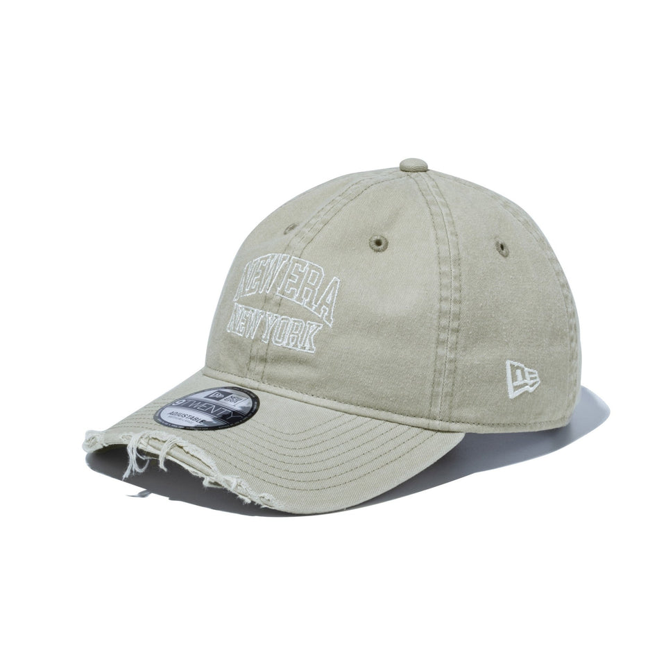 9TWENTY Damaged Series アシッドウォッシュ NEW ERA NEW YORK 9TWENTY Damaged Series アシッドウォッシュ NEW ERA NEW YORK