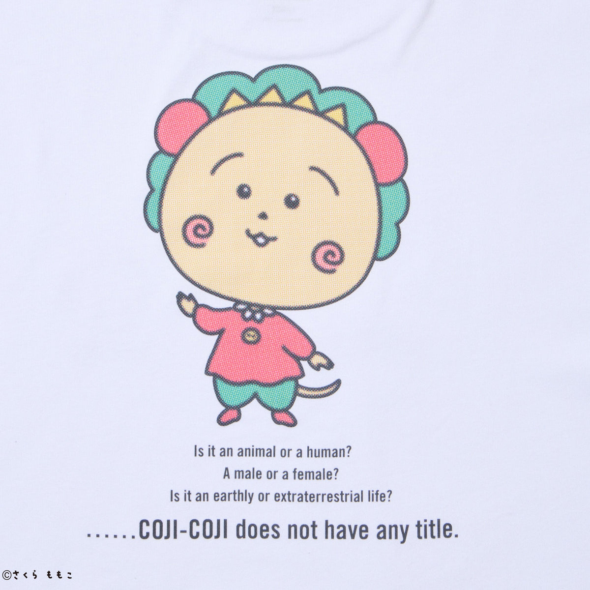 長袖 コットン Tシャツ コジコジ COJI-COJI ホワイト レギュラーフィット | ニューエラオンラインストア