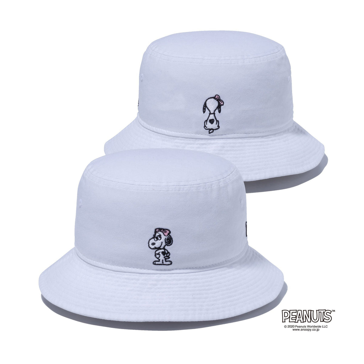 バケット01 PEANUTS ピーナッツ ベル ホワイト | ニューエラオンラインストア