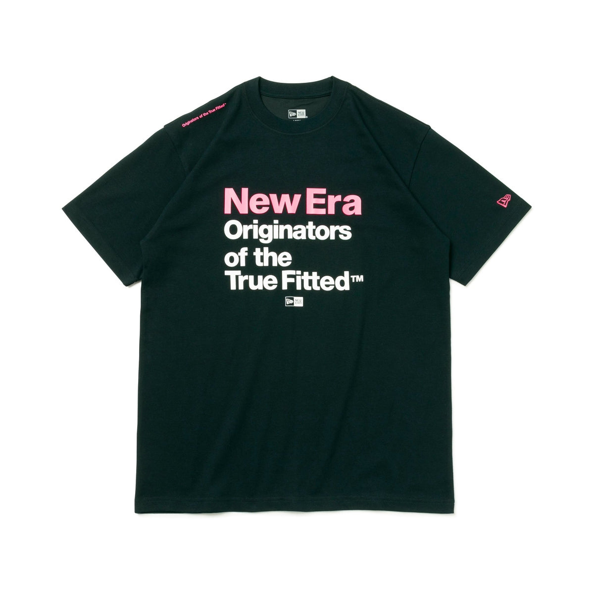 半袖 パフォーマンス Tシャツ Wordmark & Originators ブラック/ピンク レギュラーフィット | ニューエラオンラインストア